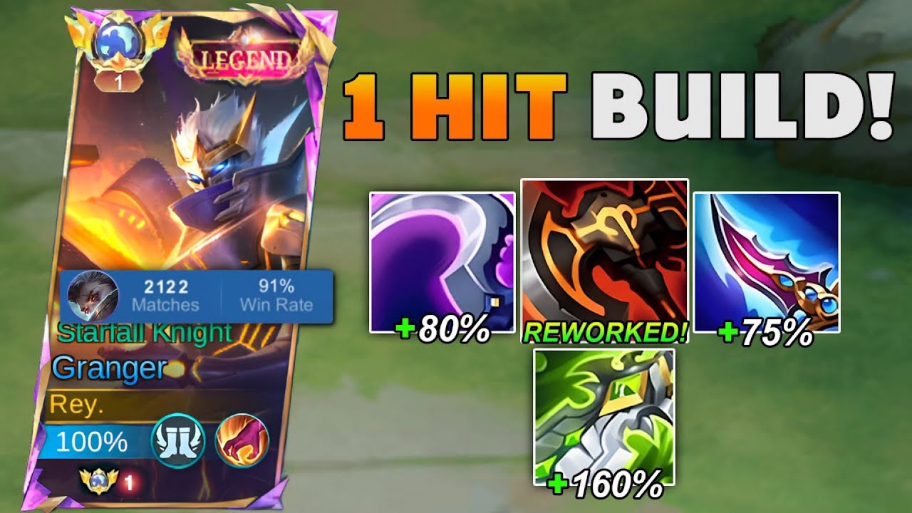 GRANGER SEASON 30 NEW PERFECT & AGGRESSIVE ONE SHOT BUILD! 🔥 (BRUTAL ...