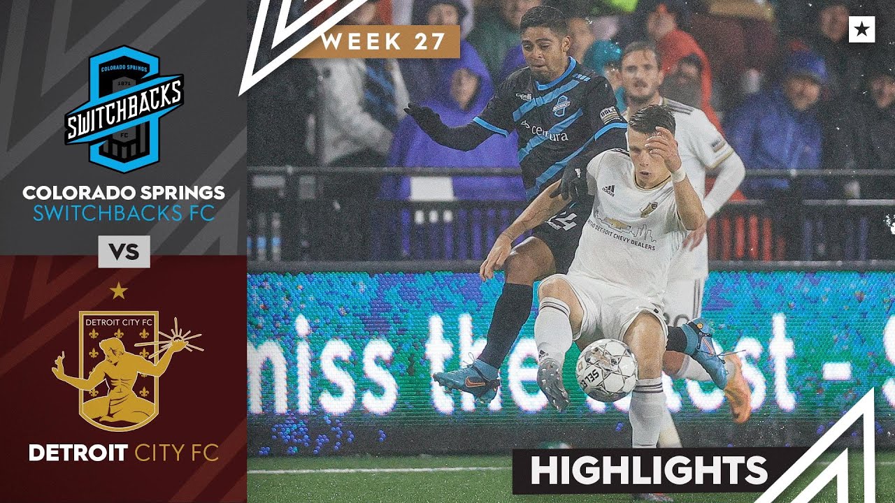 Colorado Springs Switchbacks FC vs. Detroit City FC - Game Highlights ...