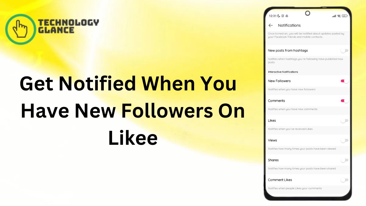 How To Get Notified When You Have New Followers On Likee ...