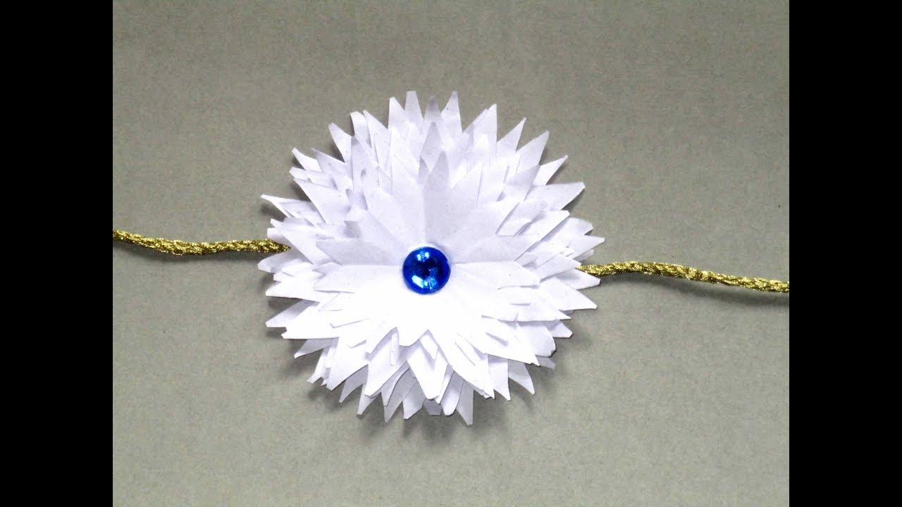 How To Make DIY Homemade Paper Rakhi | Full Tutorial By Sugi Majhi ...