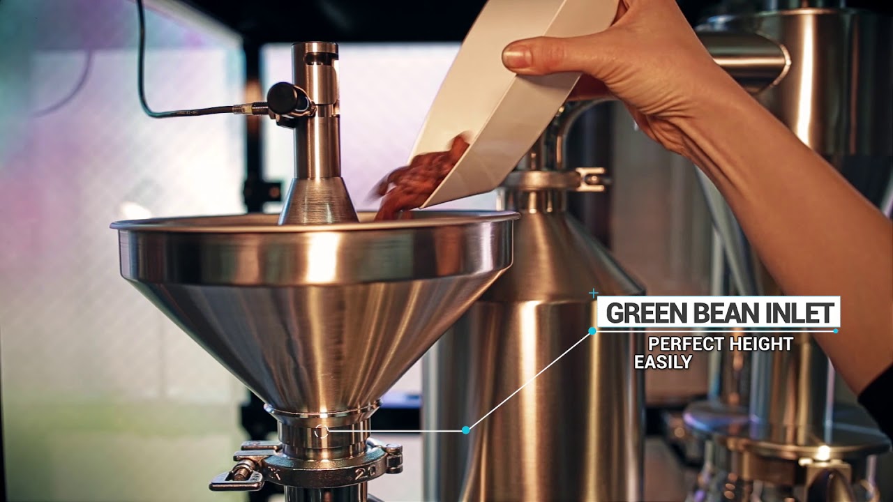 Automatic Cacao Roaster "NOVO MARK II -Cacao Custom-" - YouTube