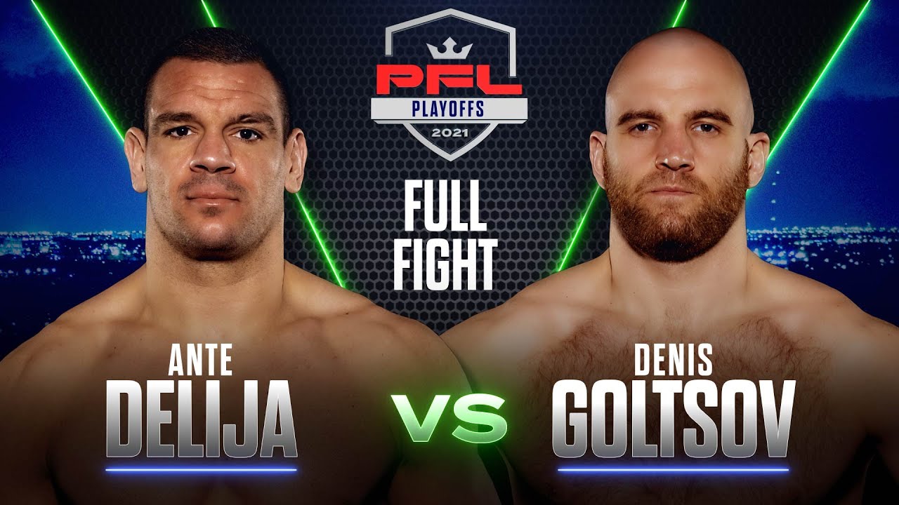Ante Delija vs Denis Goltsov (Heavyweight Semifinals) | 2021 PFL ...