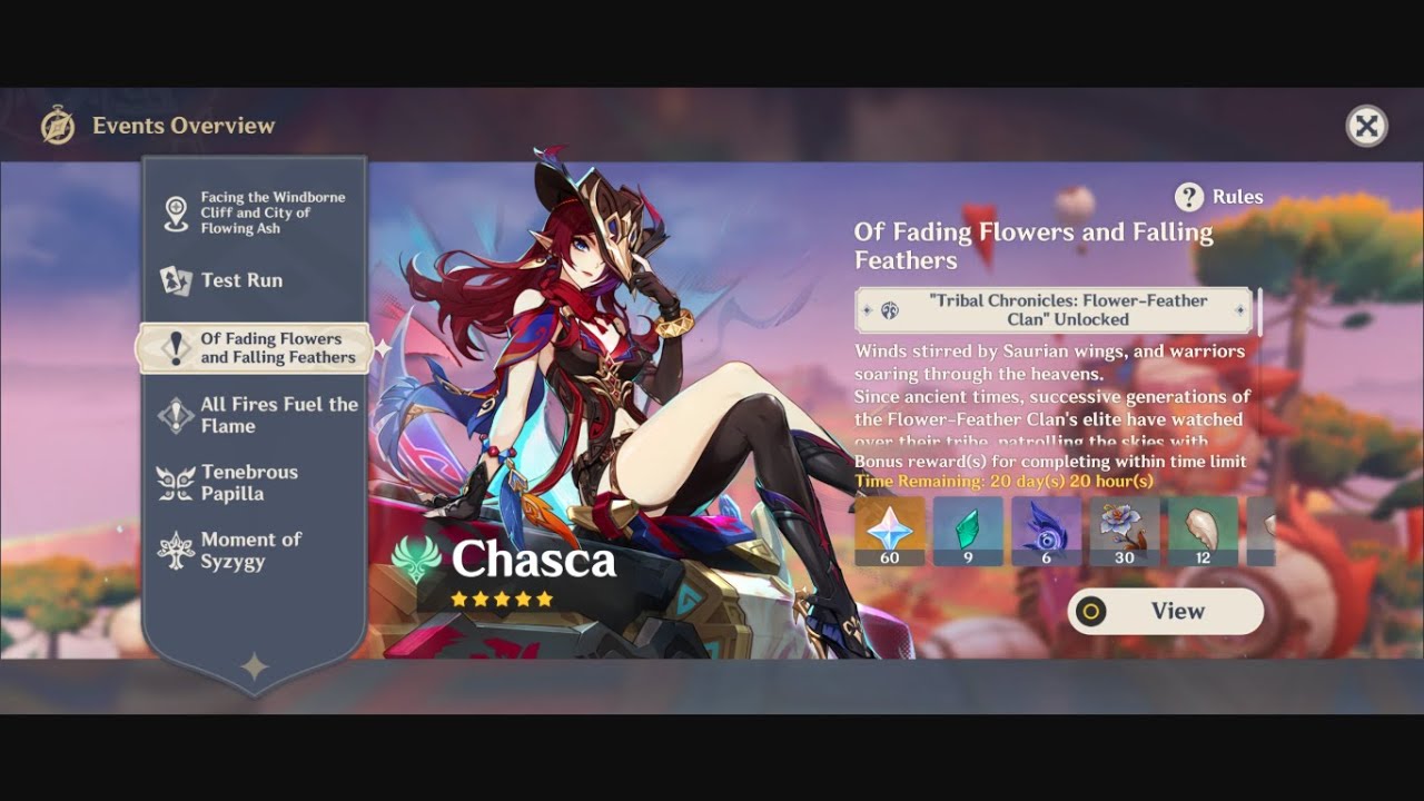 Genshin Impact - Of Fading Flowers and Falling Feathers - YouTube
