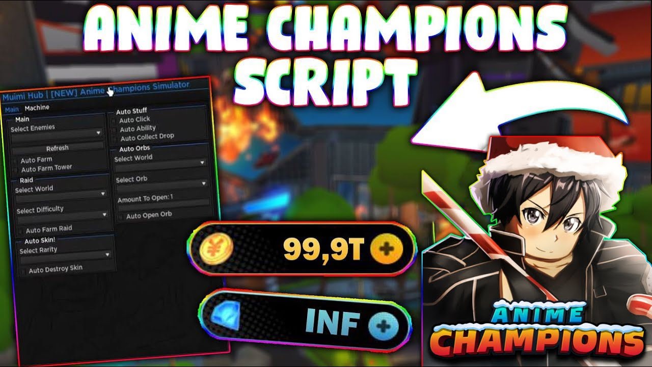 *UPDATED* Anime Champions Simulator Script (PASTEBIN 2023) (AUTO CLICK ...