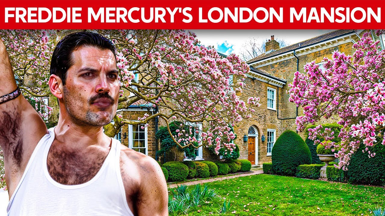 INSIDE Freddie Mercury's London Mansion - YouTube