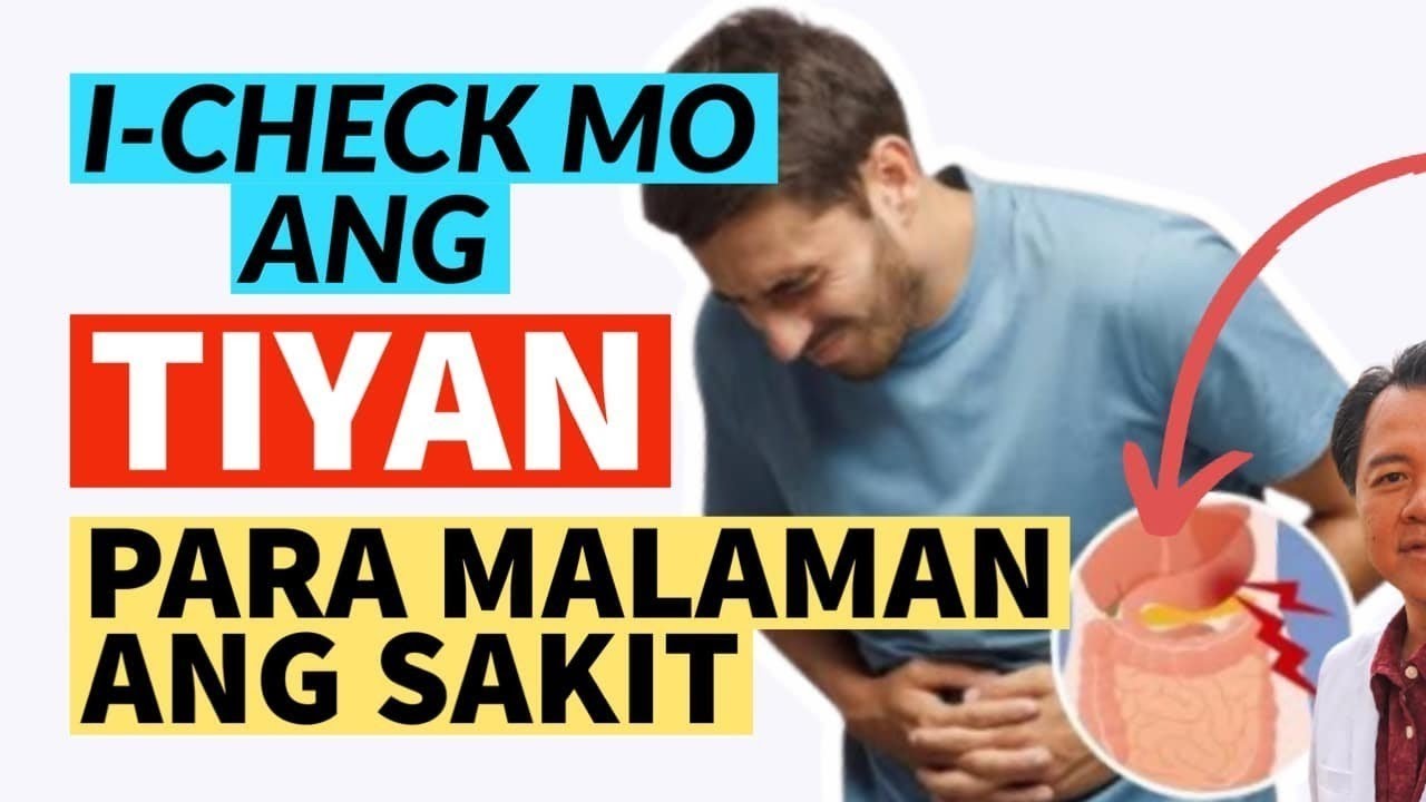 I-Check ang Tiyan, Para Malaman ang Sakit - YouTube