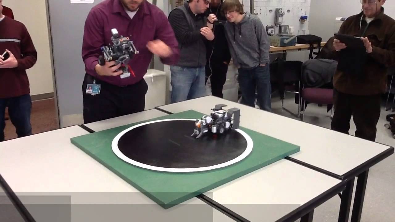 Lego Sumobot Competition Spring 2013 - YouTube
