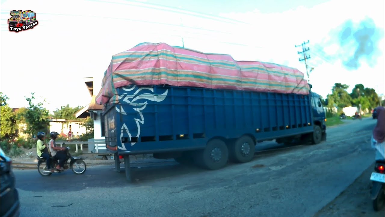 Video MOBIL TRUK, Truk kontiner, VOLVO, SCANIA, MITSUBHISI, TOYOTA ...