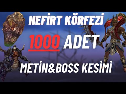METİN2 NEFRİT KÖRFEZİ'NDE 1000 ADET BOSS&METİN KESTİM! | RUBY LUCİFER (BÖLÜM 12) #metin2 #metin2tr