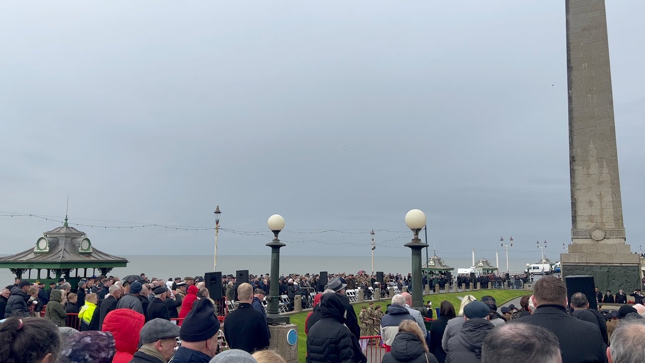 Blackpool: Remembrance Day 2023 🥀🗼 - YouTube