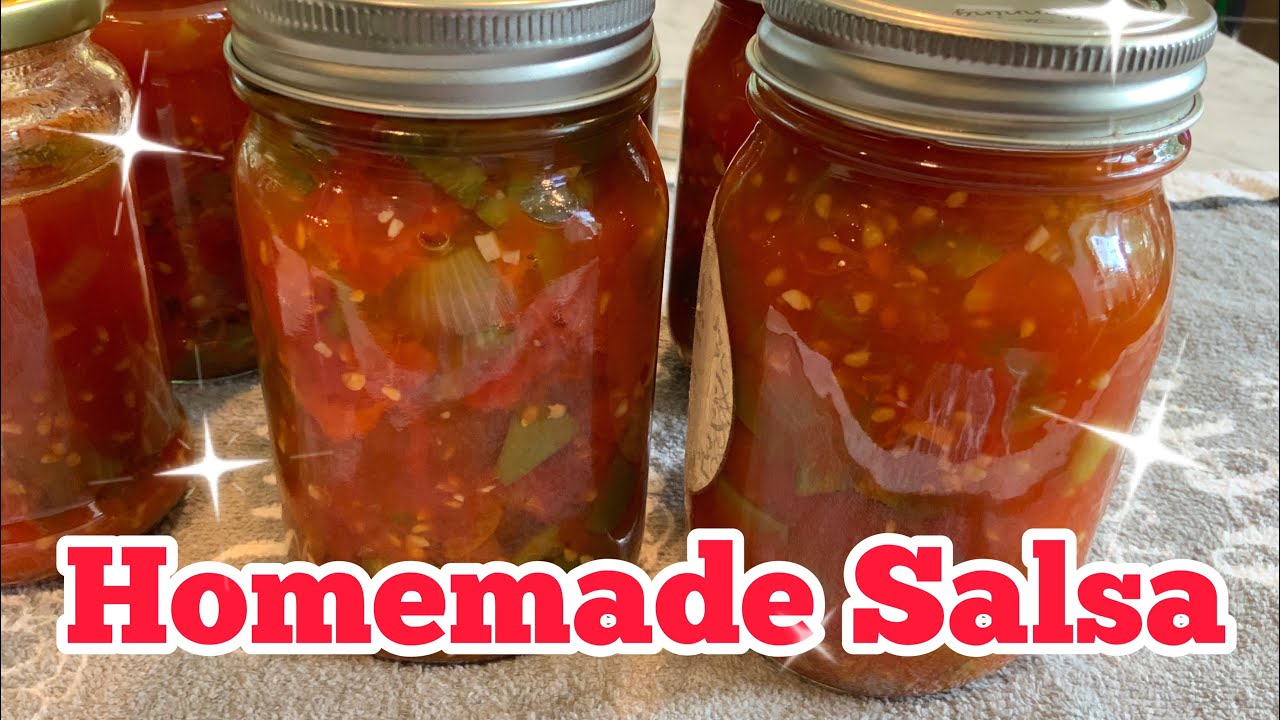How To Make Salsa—-Approved Canning Recipe #canning #tomatoes # ...