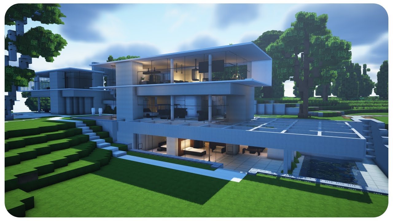 House TOUR in MINECRAFT - YouTube