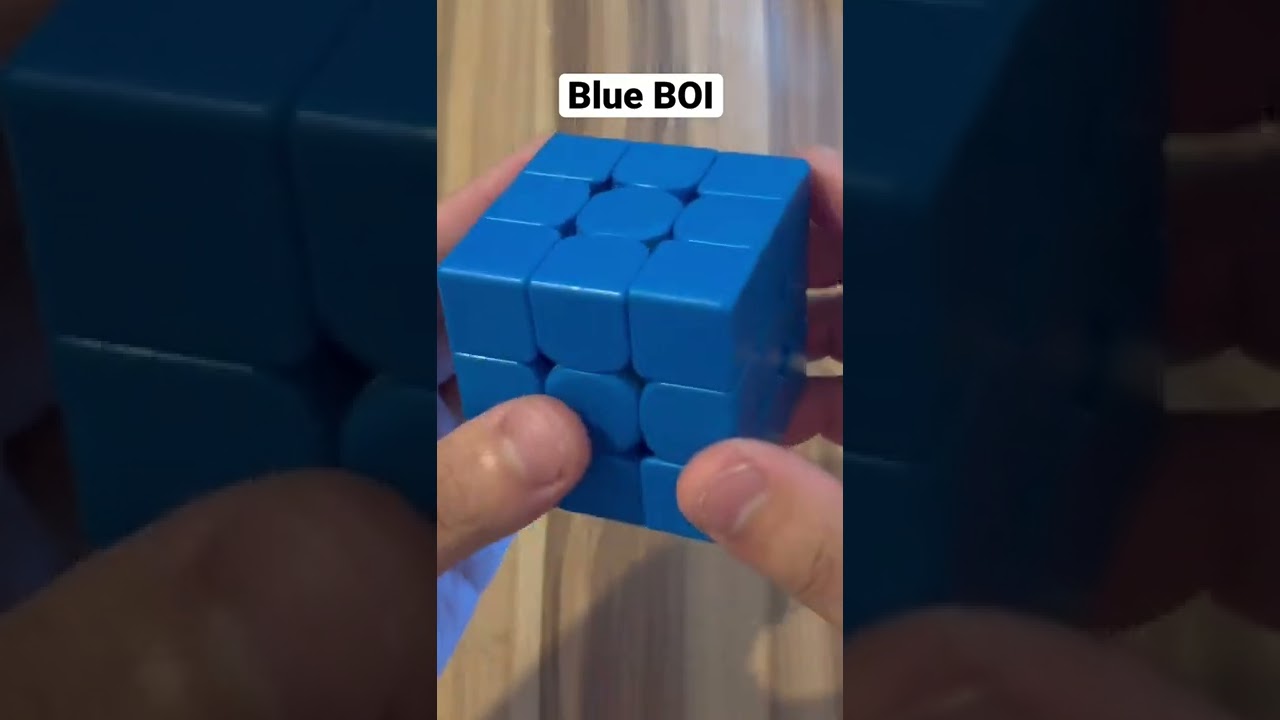 Blue Rubik’s Cube 🔵 - YouTube