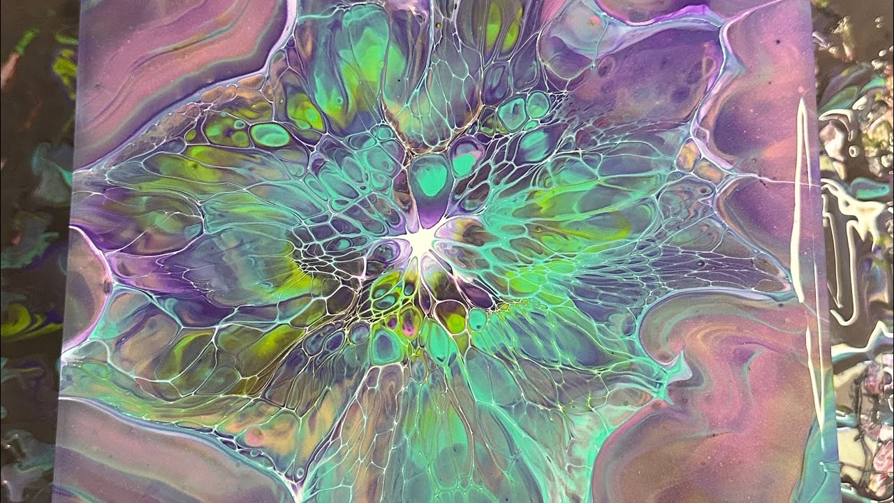 Exploring more with MIX Pour. #mixpouringmedium #howto #tutorial - YouTube