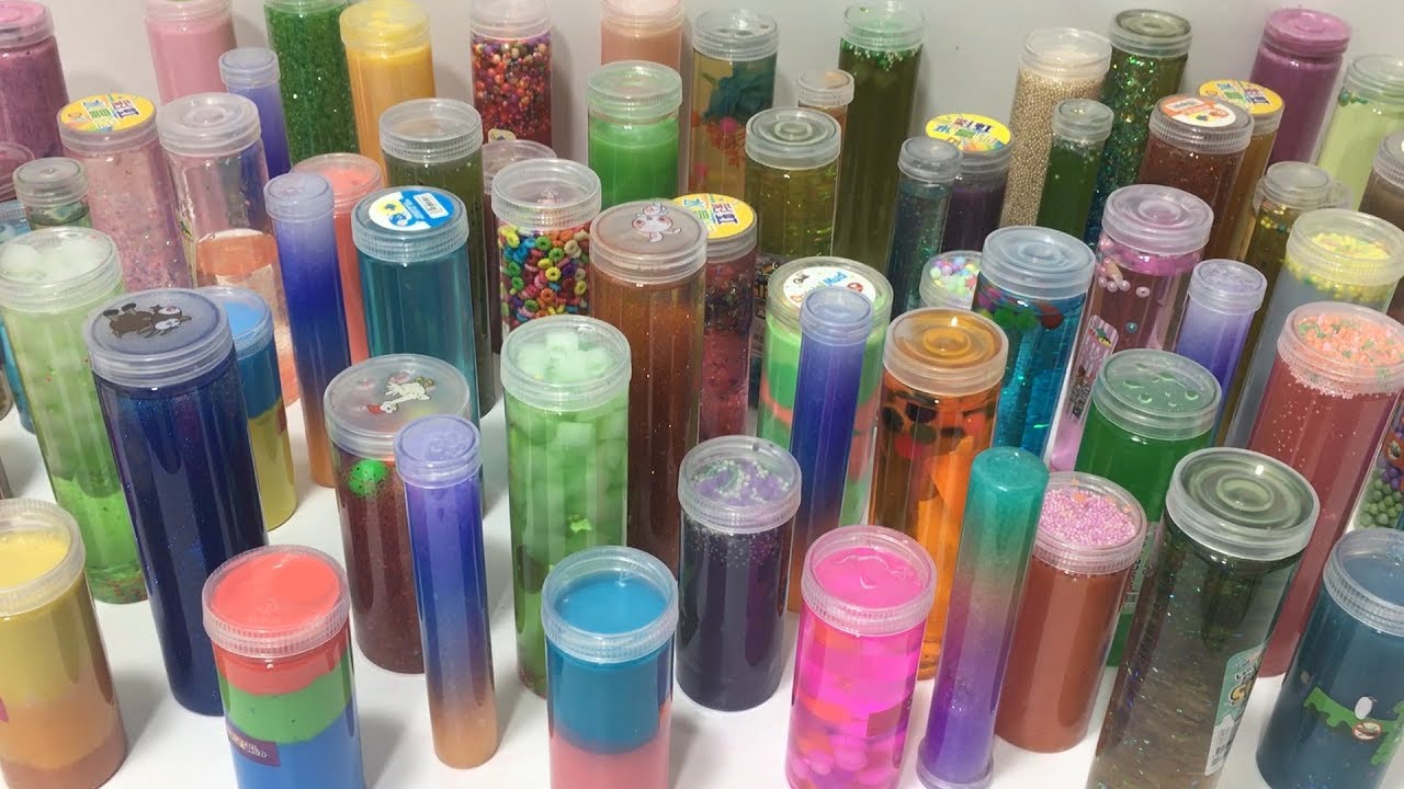 MIXING ALL MY SLIME !! SLIME SMOOTHIE | MOST SATISFYING SLIME VIDEOS ...