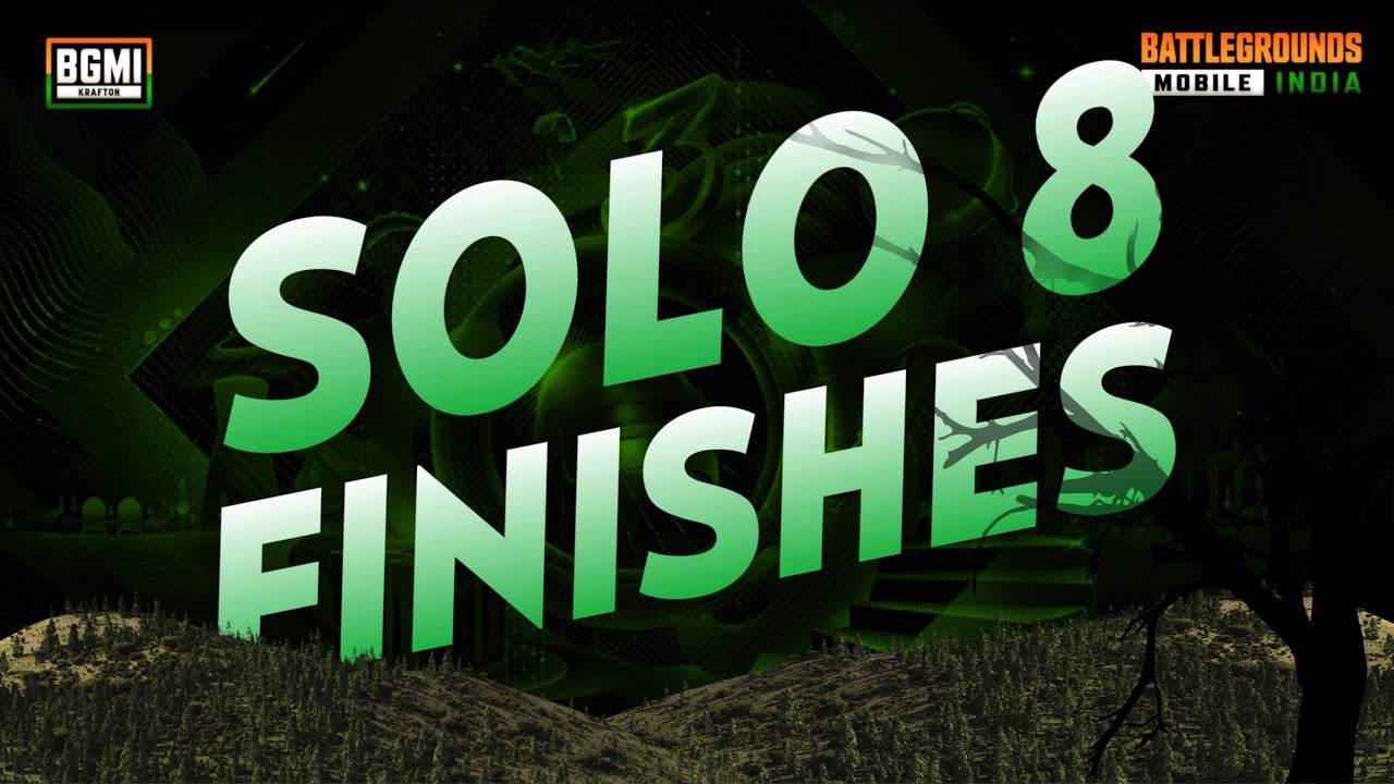 SOLO 8 FINISHES IN LIVIK MAP | PUBG MOBILE | BGMI - YouTube