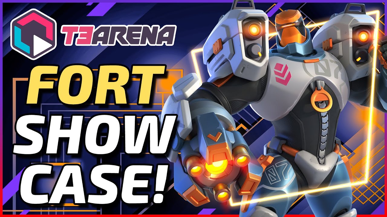 New Hero Fort Early Access Showcase! - T3 Arena Gameplay - YouTube