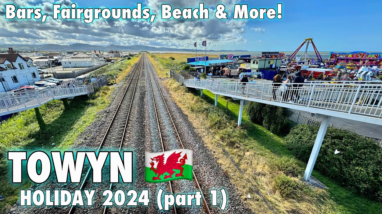 My First Ever North Wales Holiday! (Part 1) | Towyn 2024 | Bars ...