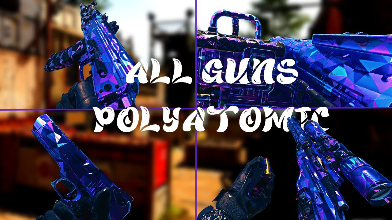 GETTING POLYATOMIC ON EVERY GUN IN MW2 - YouTube