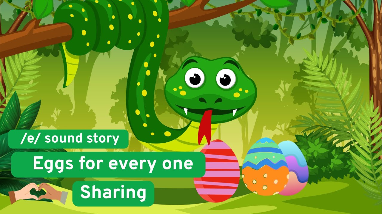 Eggs for Everyone| A Heartwarming /e/ Sound Phonic Story About Sharing ...