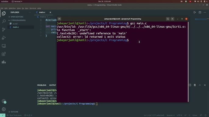 Undefined Reference Undefined Reference