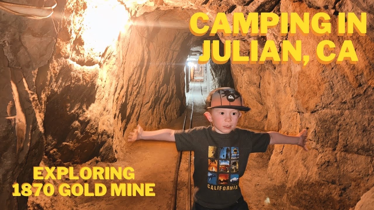 Julian Camping, Fishing and Gold Mine Tour! - YouTube