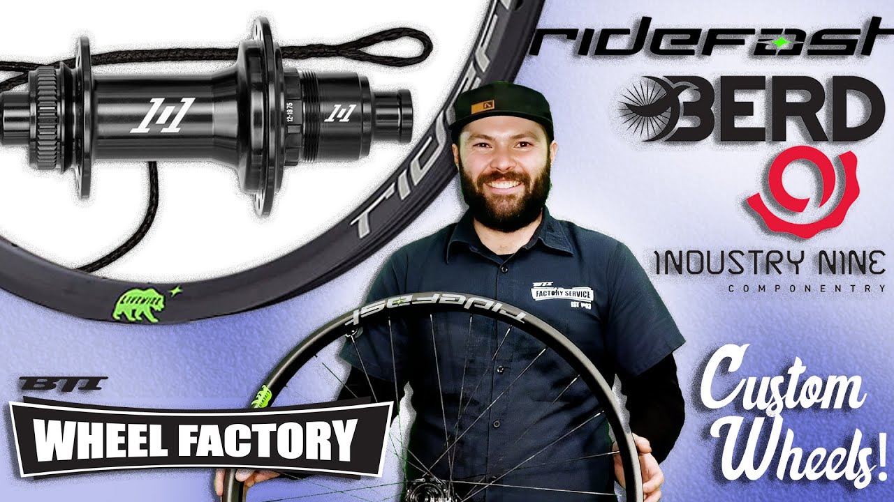 BTI Wheel Factory // Order Custom Wheels with Berd Spokes! - YouTube