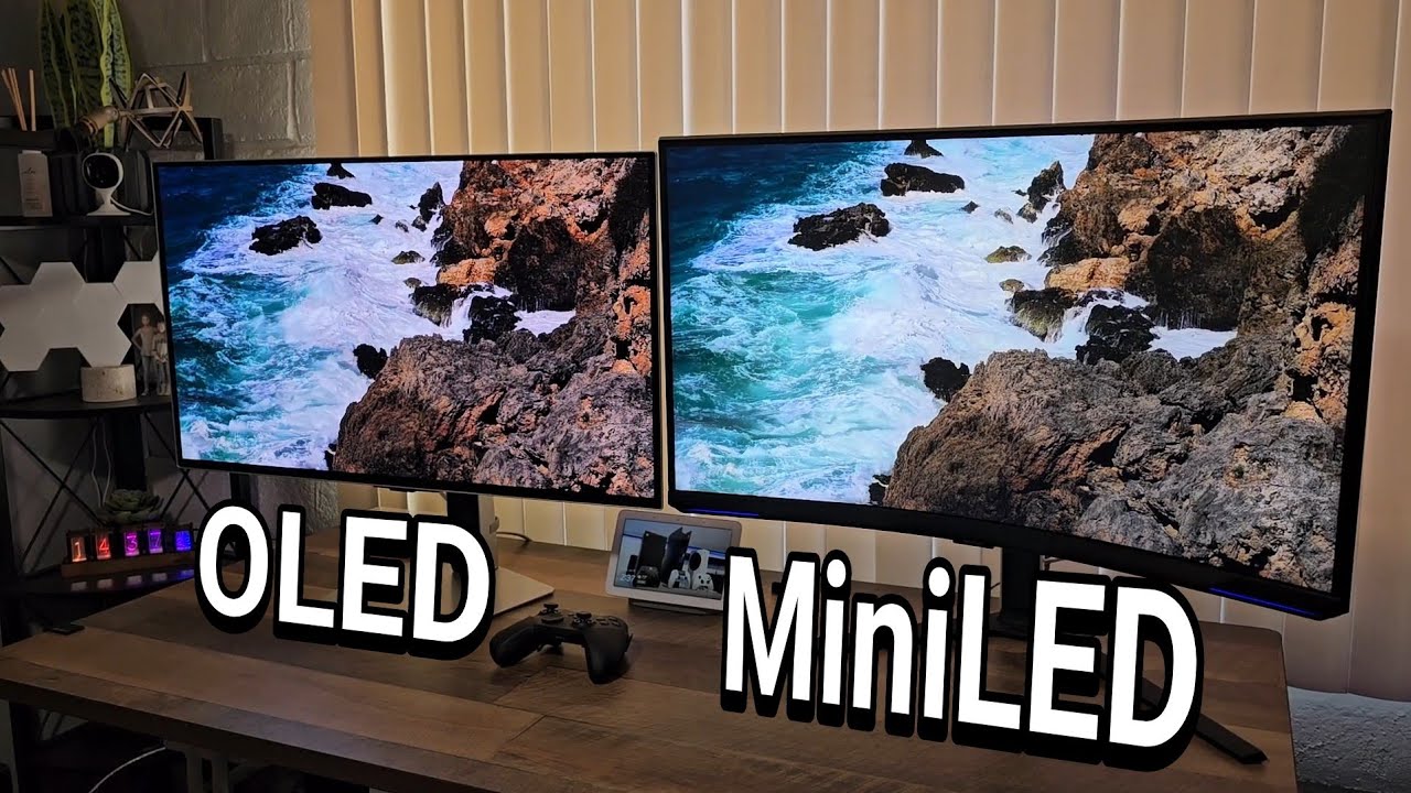 Samsung G8 OLED vs Neo G8 MiniLED - YouTube