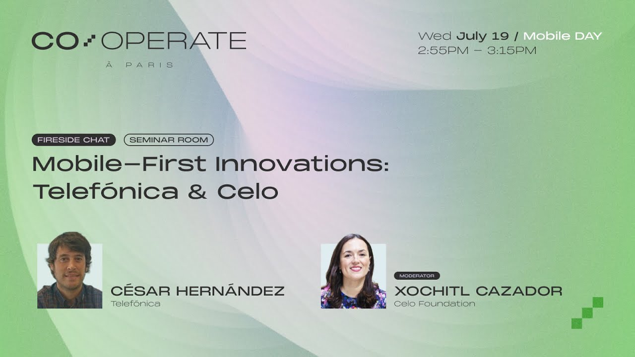 CoOPERATE Paris (Mobile Day) - Mobile-First Innovations: Telefonica and ...