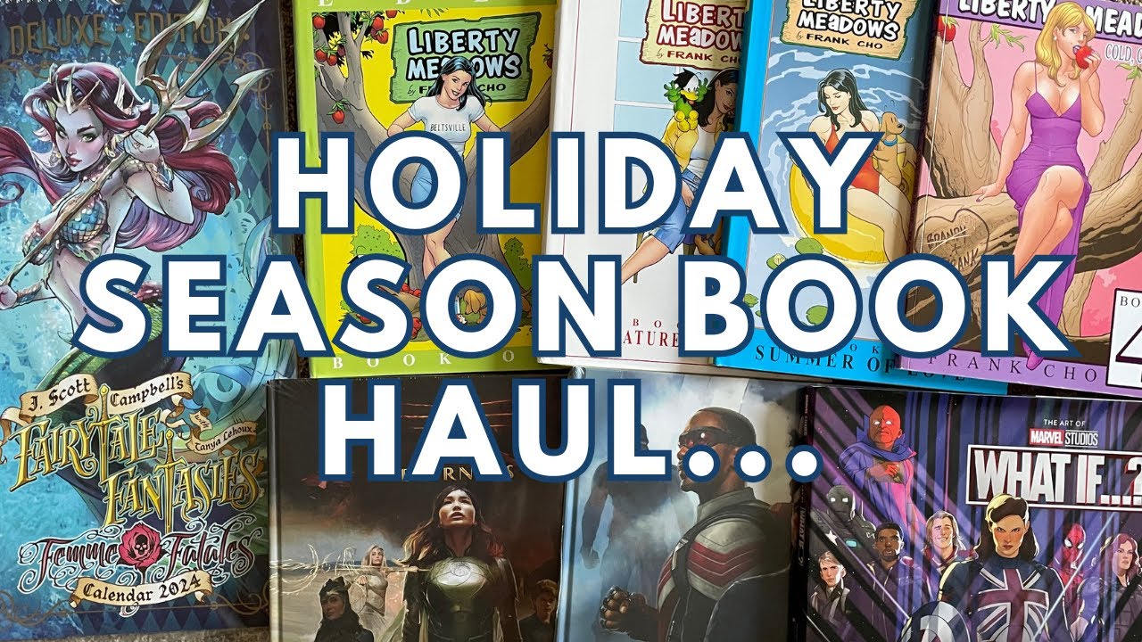 Holiday Season Comic Related Book Haul Roundup | Minnesota Comic Geek ...