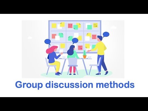 GROUP DISCUSSION METHODS - YouTube