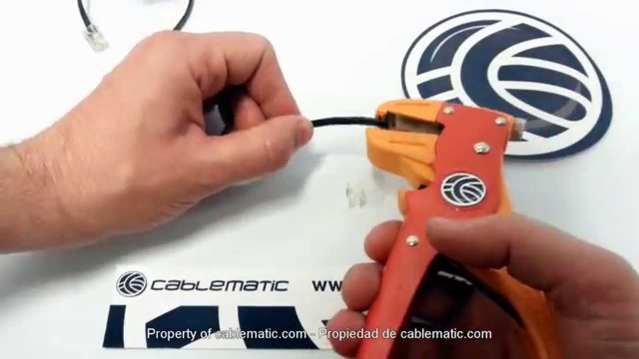 como montar un conector RJ11 para cable telefónico - distribuido por ...