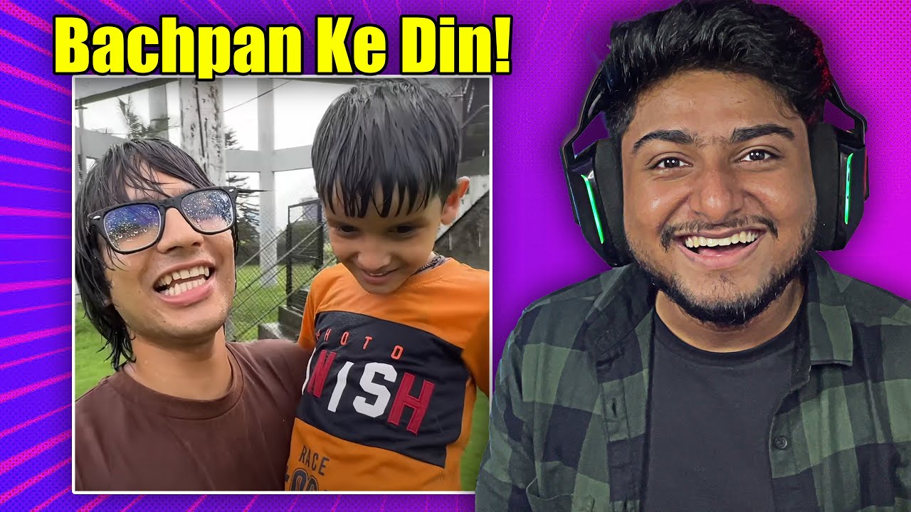 Bachpan Ke Din Yaad Aagye 😂 | Meme React Part #5 #memes #sanjux - YouTube