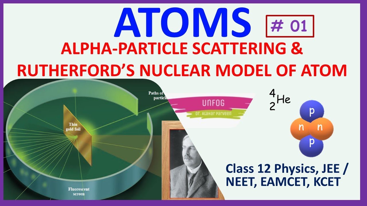 🙂 Alpha Particle Scattering & Rutherford Model Of Atom || 12th physics ...