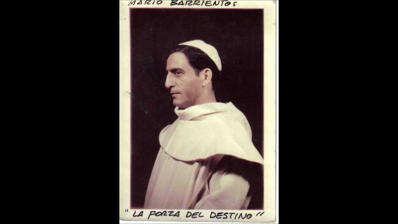 Mario Barrientos - Come un bel dì di maggio (orquesta) - YouTube