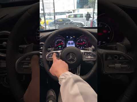 Mercedes C Serisi W205 İç Ambiyans Amg Direksiyon Multimedia