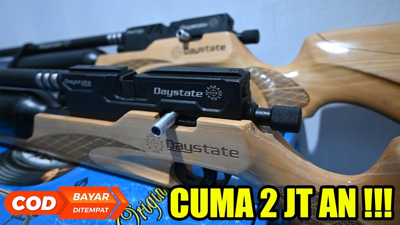 HARGA SENAPAN ANGIN PCP BOCAP DAYSTATE 500CC SERI S2 CNC PREMIUM ...