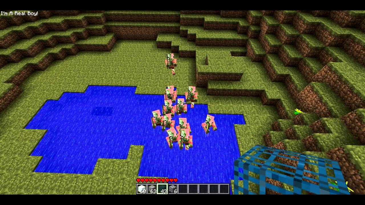 Interactive MineCraft - Season 5 - Ep. 4 - UNDEAD PIG ARMY!!!! - YouTube