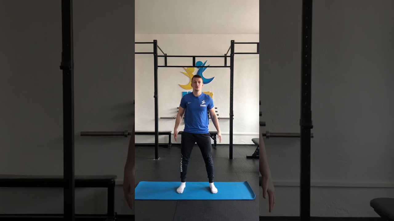 Cvik č. 5 - Drepy (cvičenie na doma) - YouTube