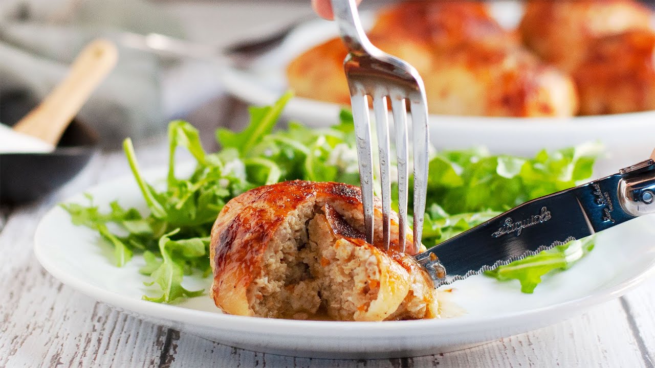 Easy Chicken Ballotine Recipe - YouTube