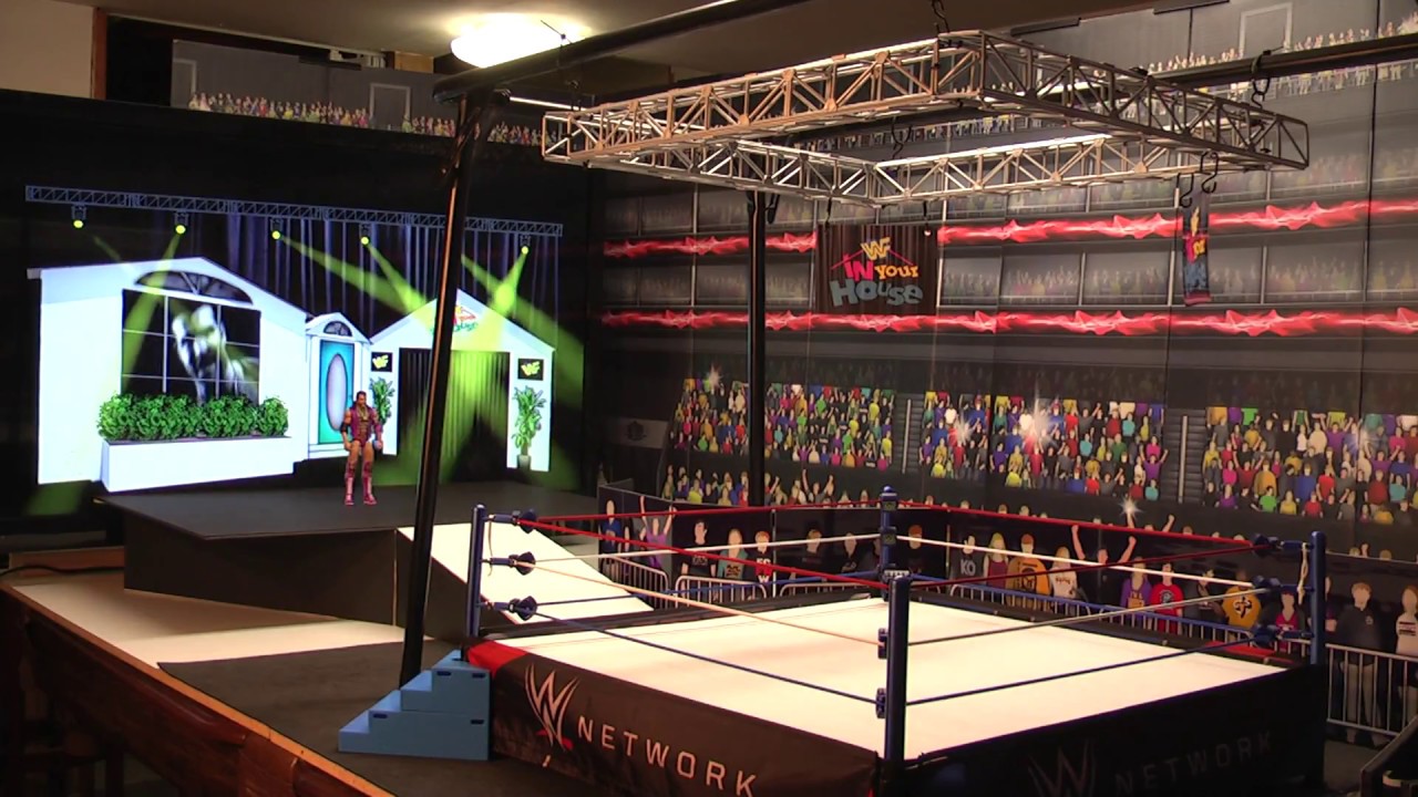 WWE RAZOR RAMON (IN YOUR HOUSE) FIGURE STAGE - YouTube