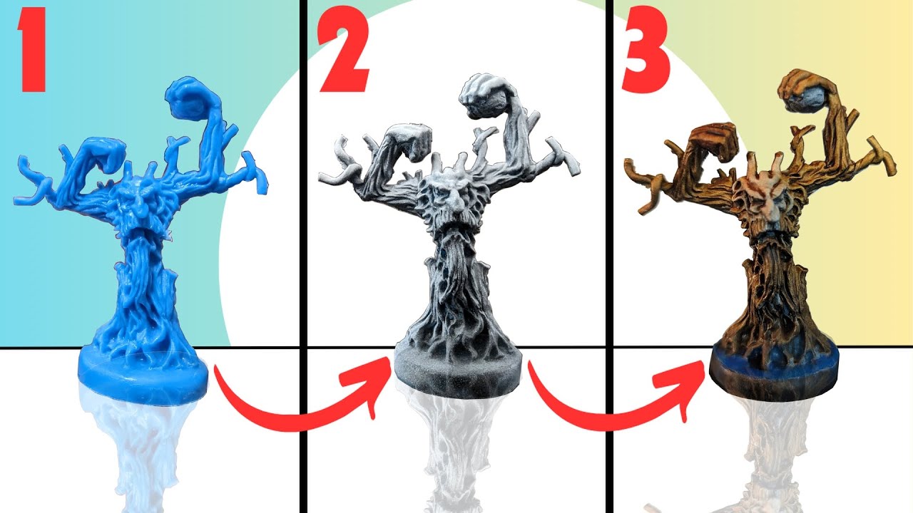 Easy as 1..2...3. Board game miniature painting for beginners! - YouTube