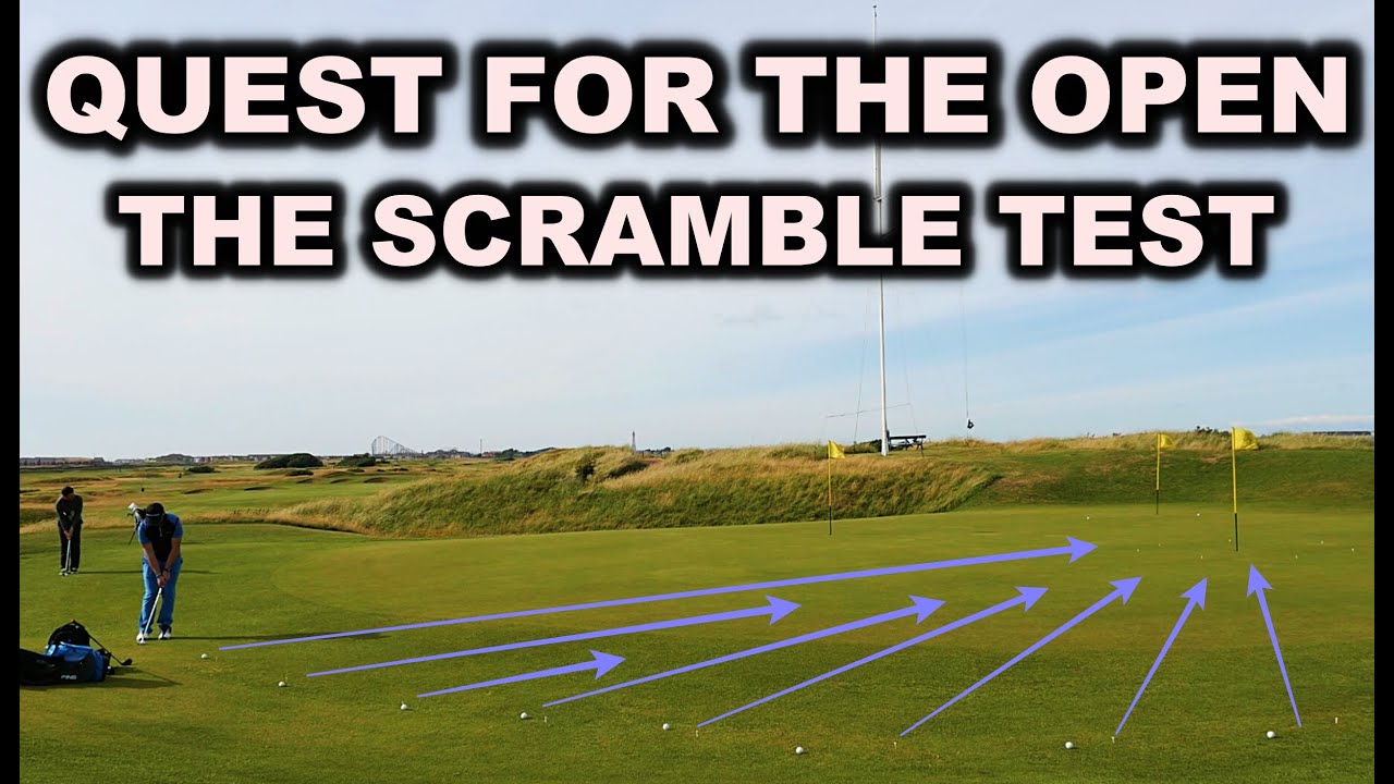 The Chipping Scramble Test - Quest for the Open - Practice Diary - YouTube