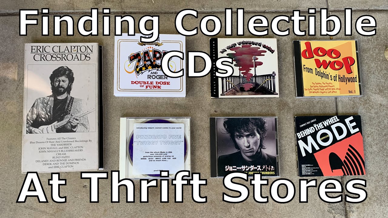 Collectible Music CDs I Found Recently At Thrift Stores - YouTube