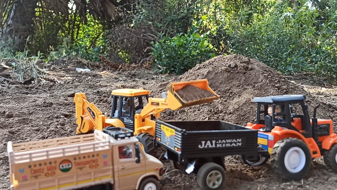 JCB TATA 407 tractor unboxing - YouTube
