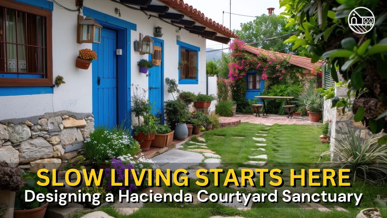 Bringing Soul to Outdoor Spaces: The Magic of Hacienda Courtyards - YouTube