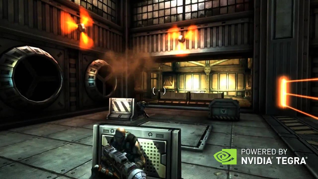 NVIDIA Tegra 3 - Shadowgun Gameplay auf Ouya - YouTube