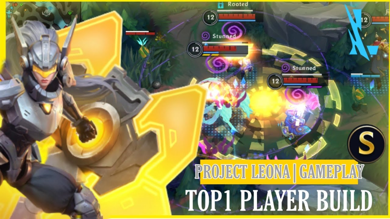 PROJECT LEONA GAMEPLAY W/ TOP1 BUILD | WILD RIFT - YouTube
