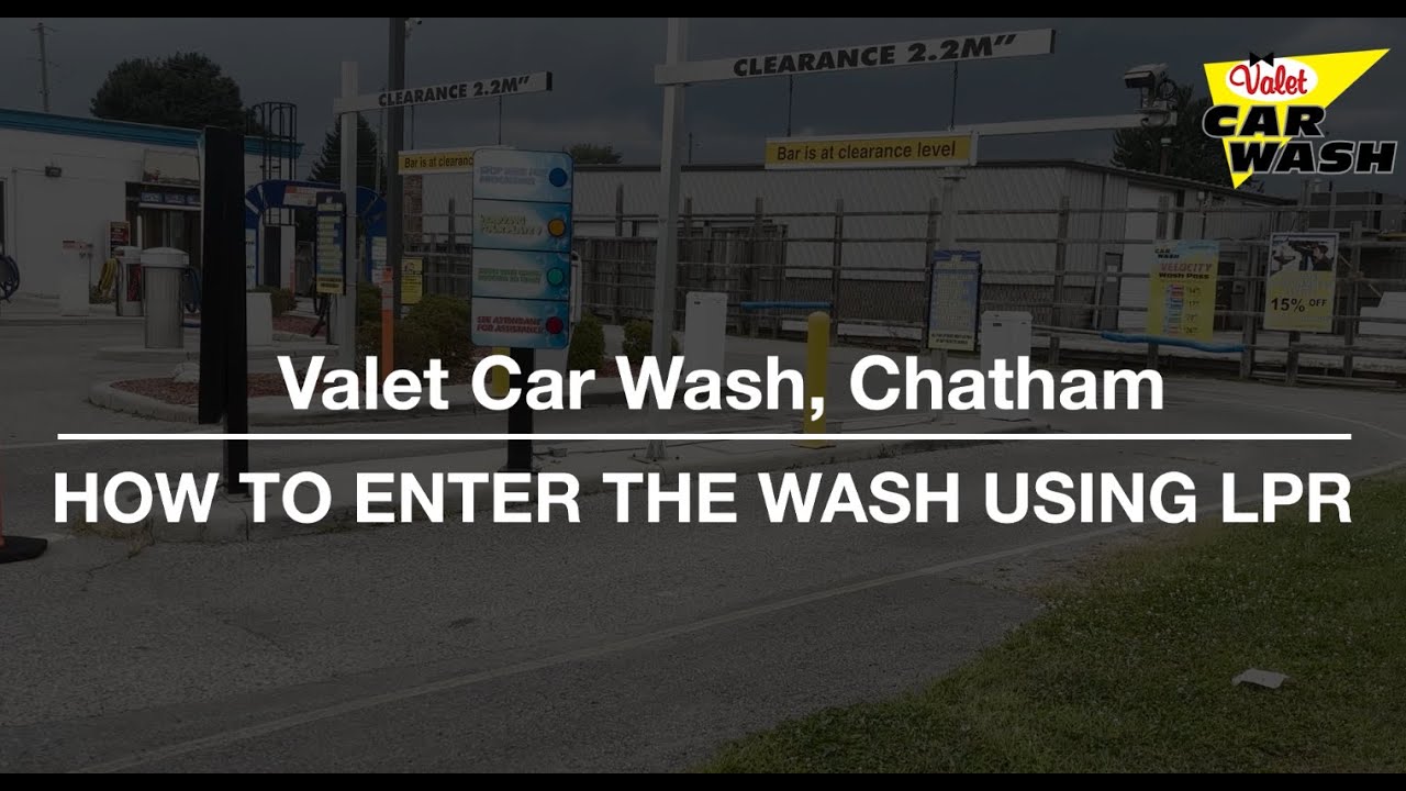How To Use The No-Contact Wash Entrance at Valet Car Wash in Chatham ...