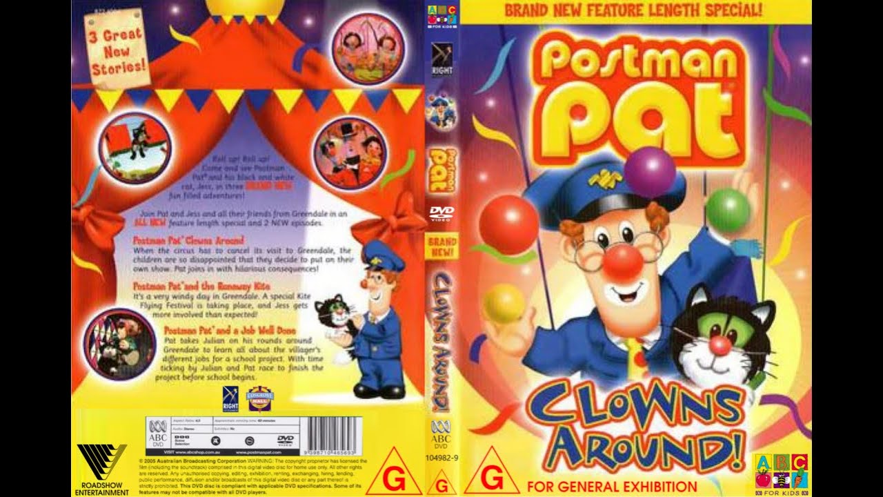 What If... Postman Pat - Clowns Around DVD was released in Australia of ...